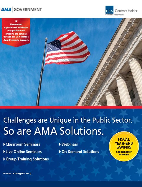 Leadership Training for Government Employees - AMA | AMA