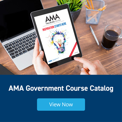 Online Training for Government Service Agencies | AMA